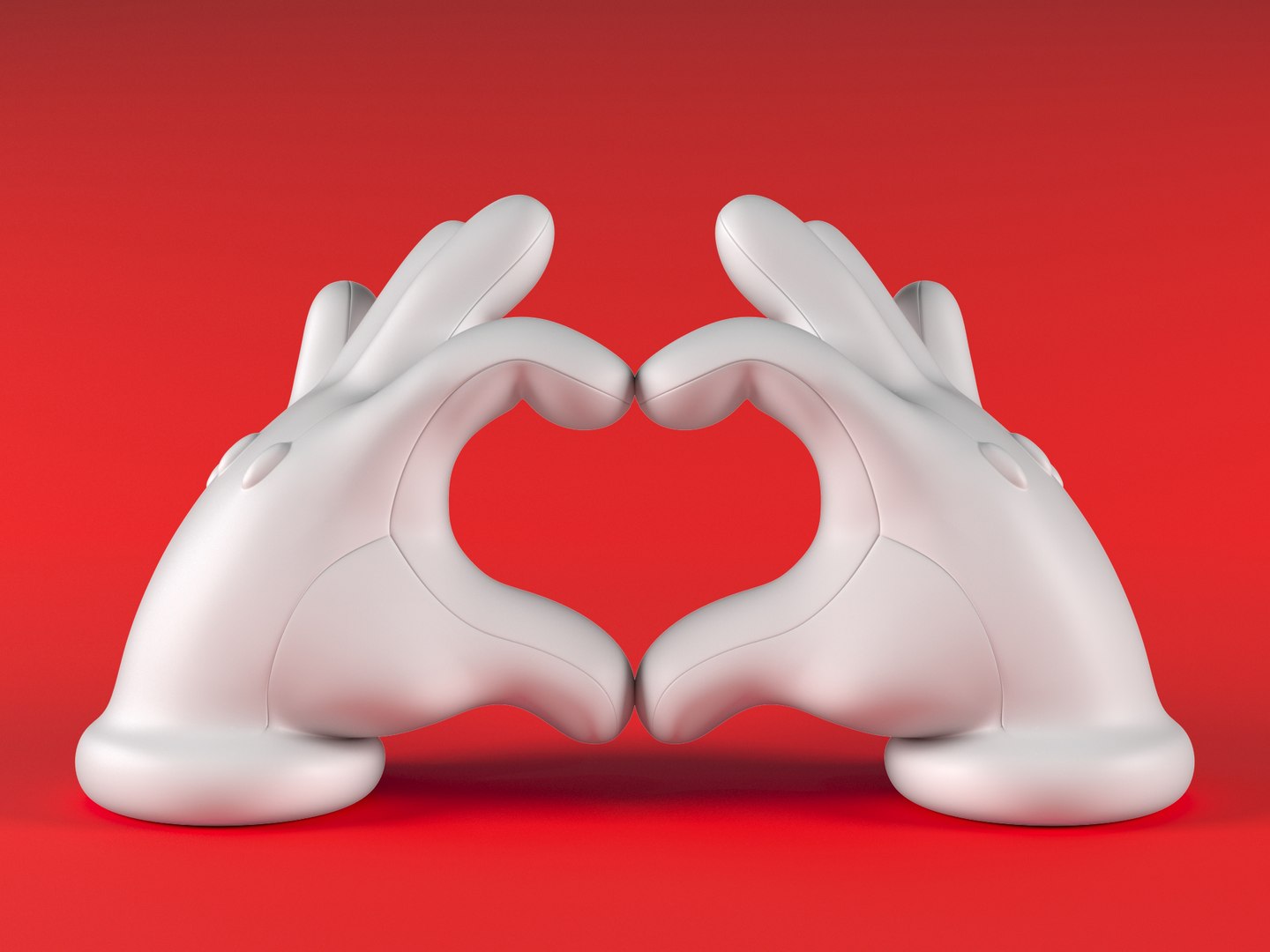 Mario Hand - Heart 3D - TurboSquid 2445656
