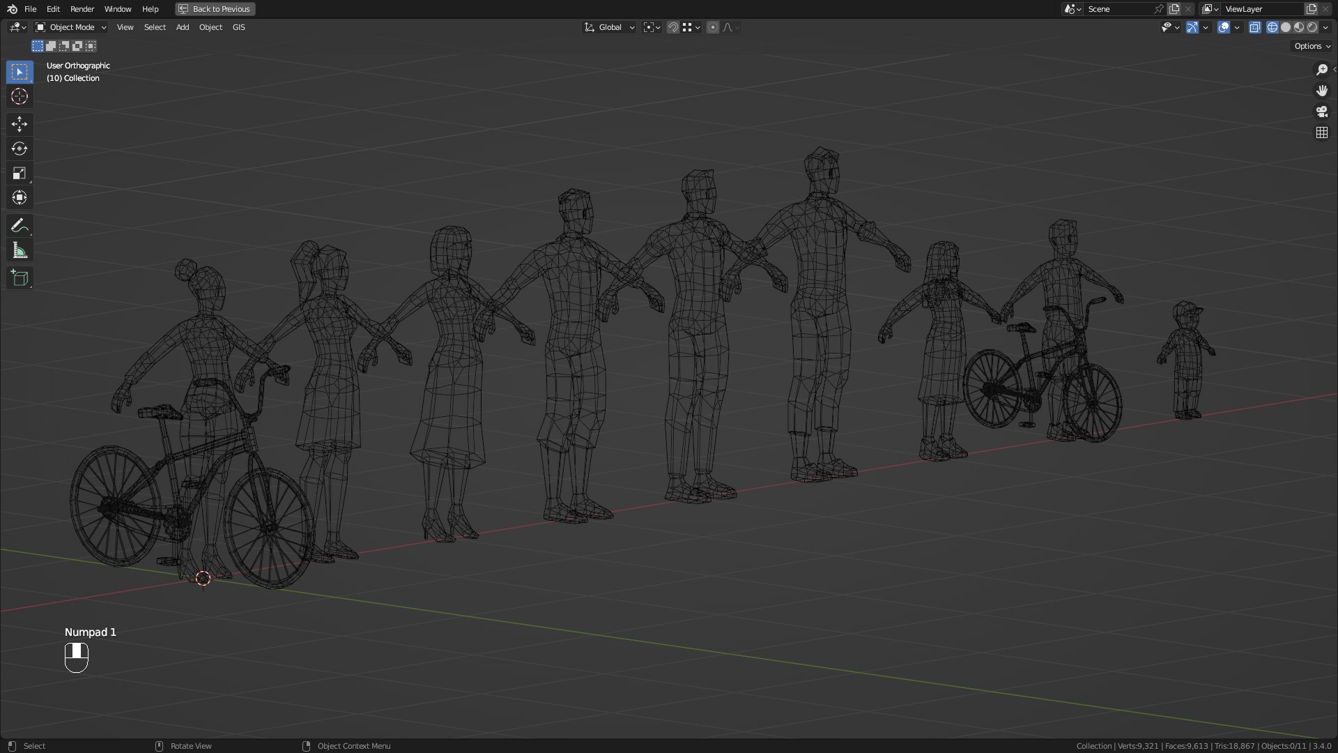 Spring People Pack - Rigged And Animated 3D Model - TurboSquid 2038627