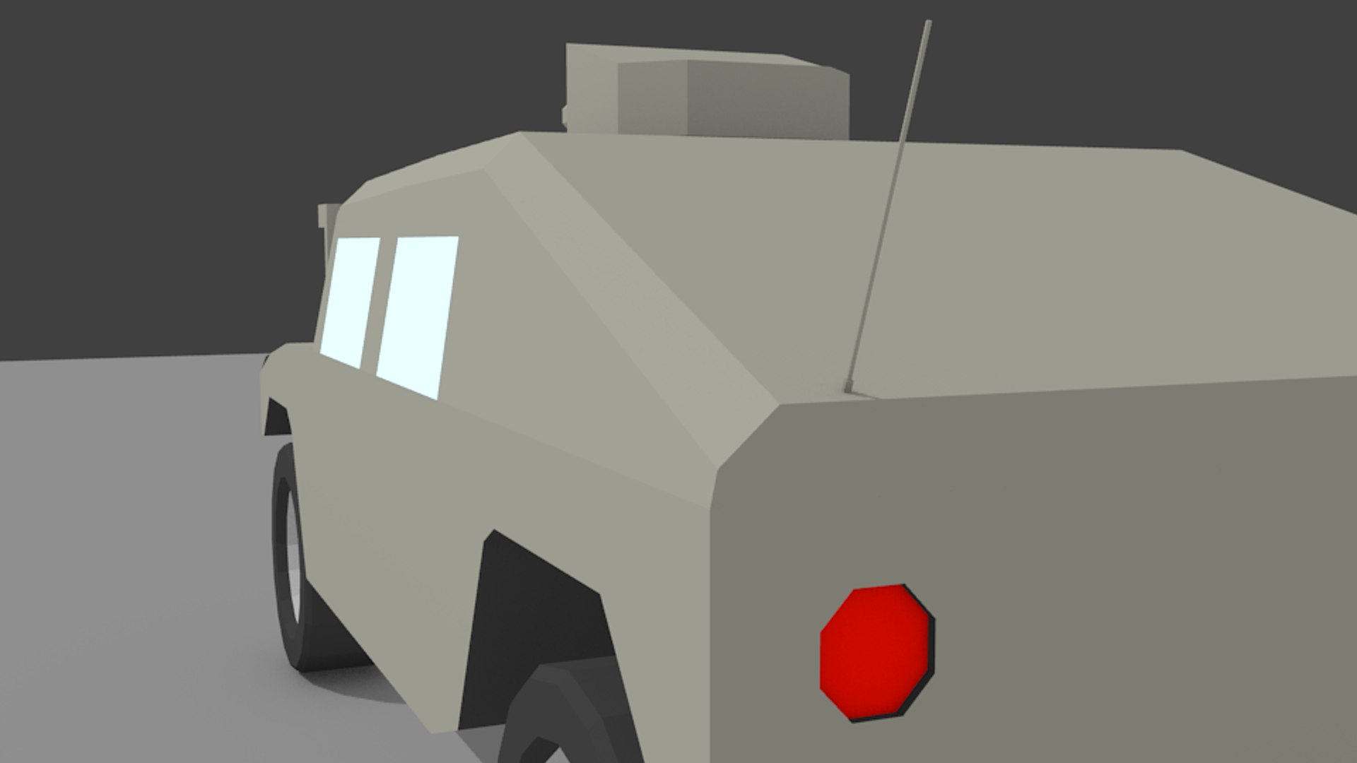 Humvee turret 3D model - TurboSquid 1468715