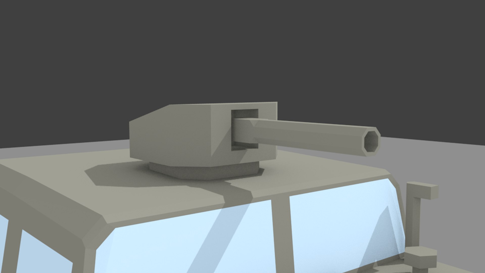 Humvee Turret 3D Model - TurboSquid 1468715