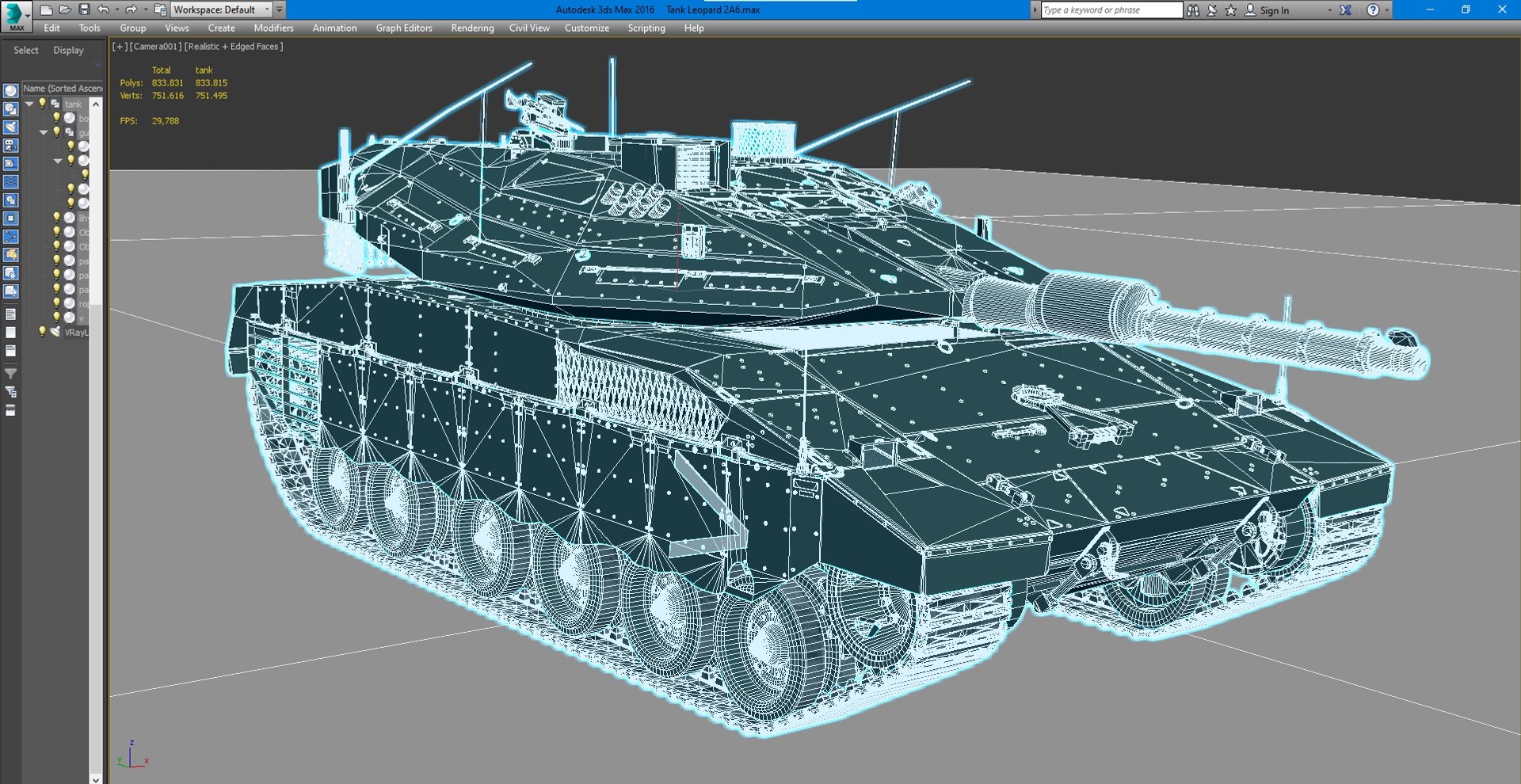 Tank Merkava Mark IV 3D Model - TurboSquid 2344312