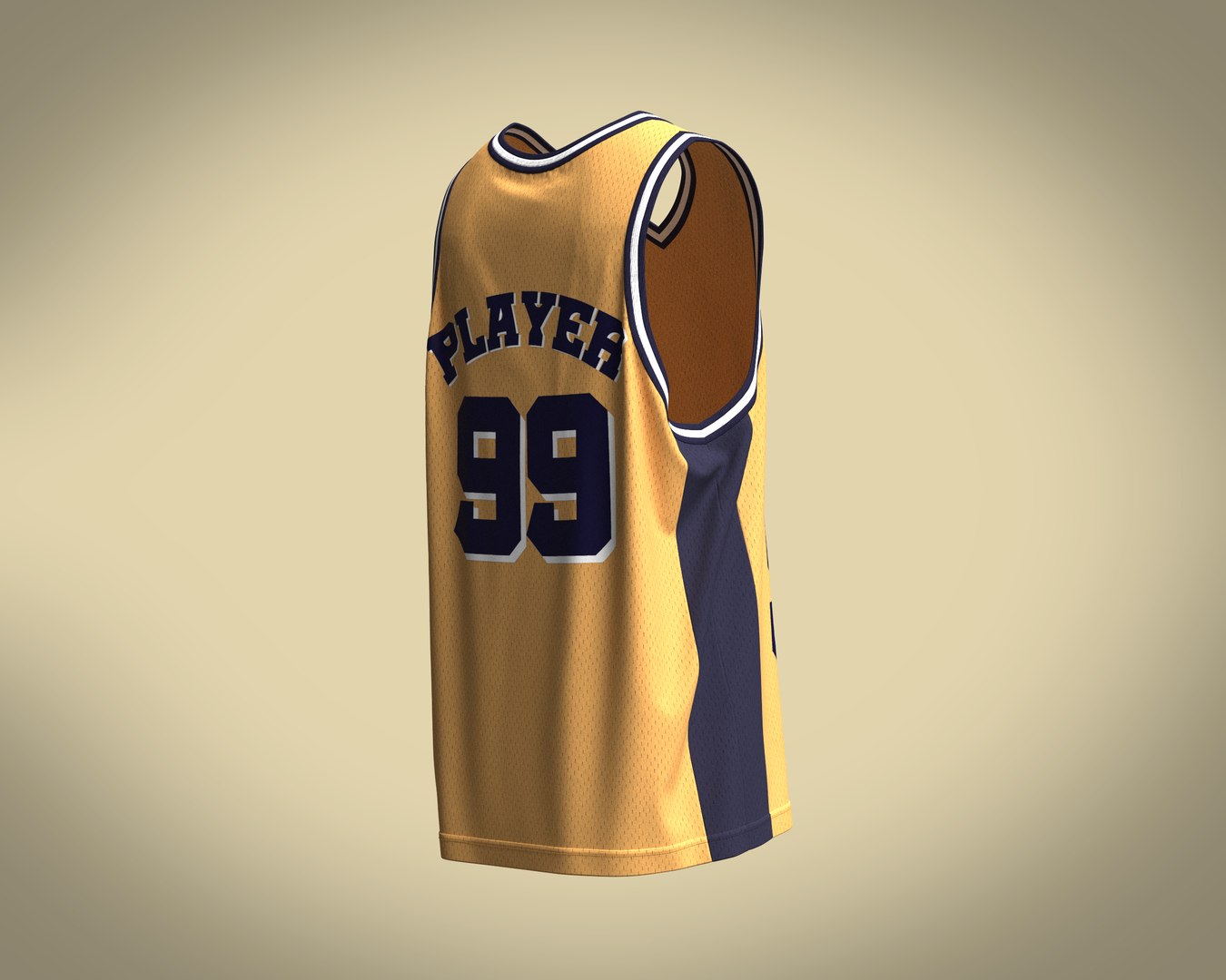 3D Mens Basketball Jersey Model - TurboSquid 2115796