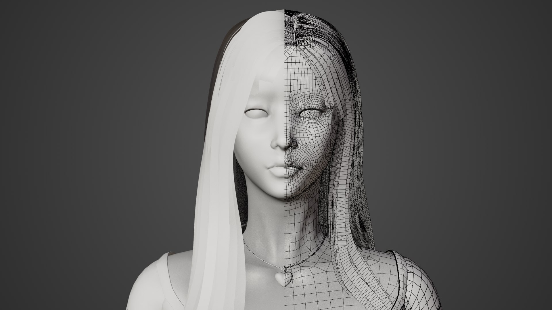 Horror Girl - GameReady 3D Model - TurboSquid 2209954