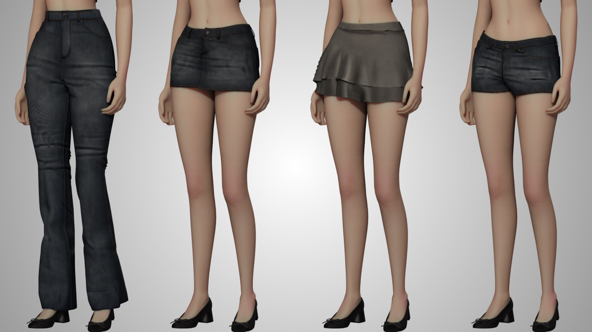 Horror Girl - GameReady 3D Model - TurboSquid 2209954