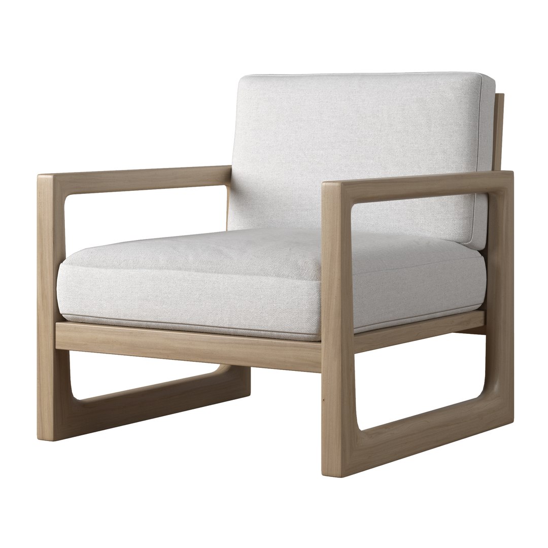 Rh Navaro Lounge 3D Model - TurboSquid 1682272