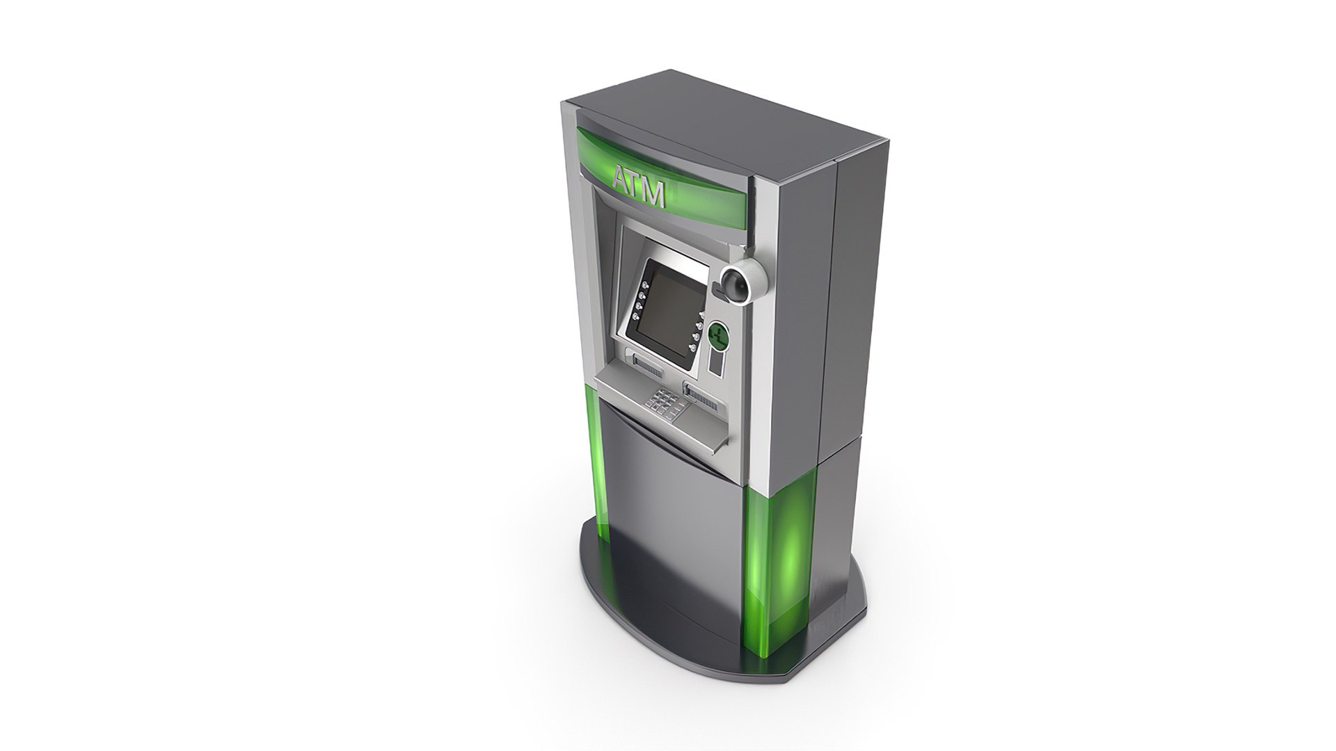 ATM Machine 3D Model - TurboSquid 2053995