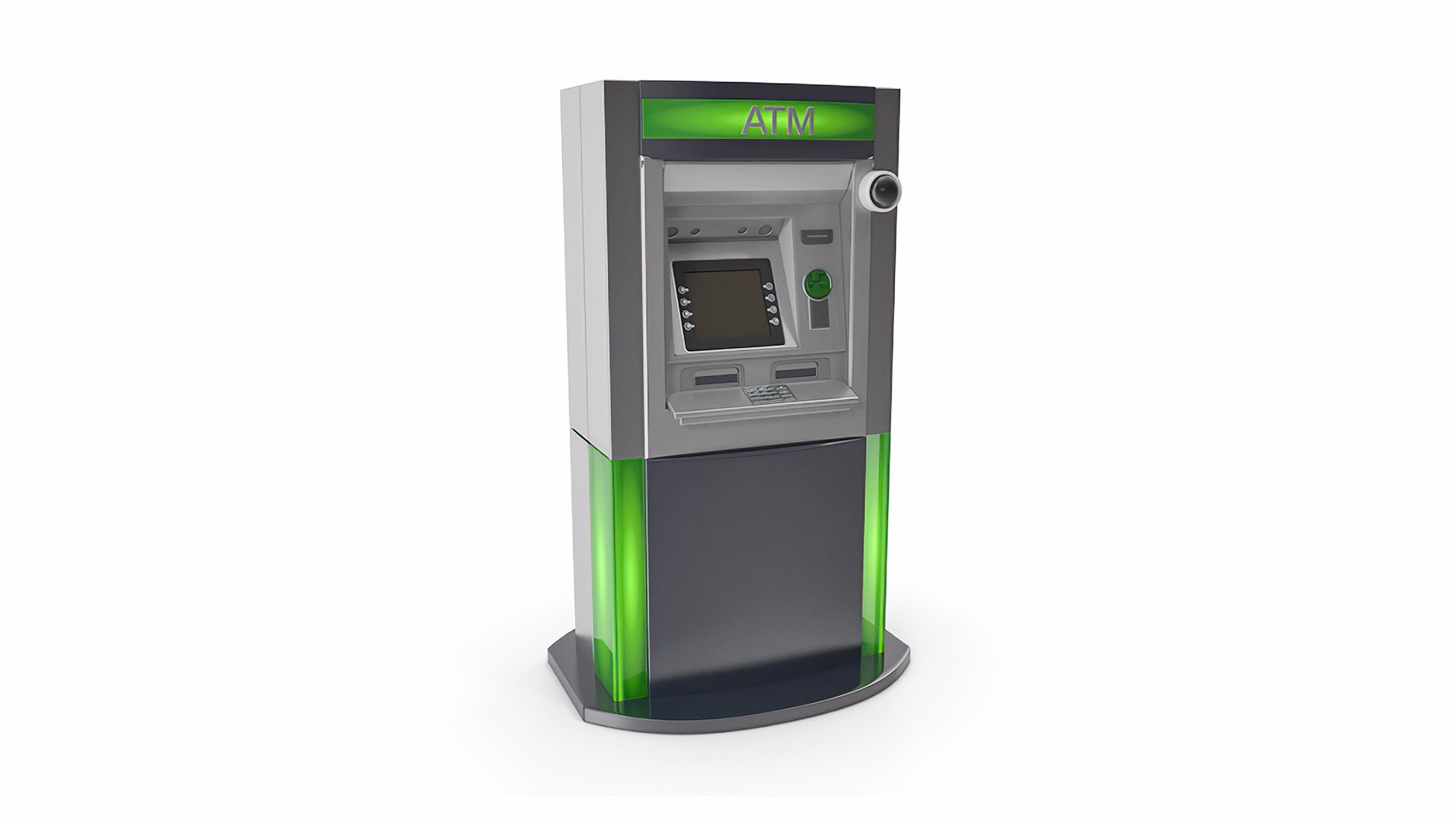 ATM Machine 3D Model - TurboSquid 2053995