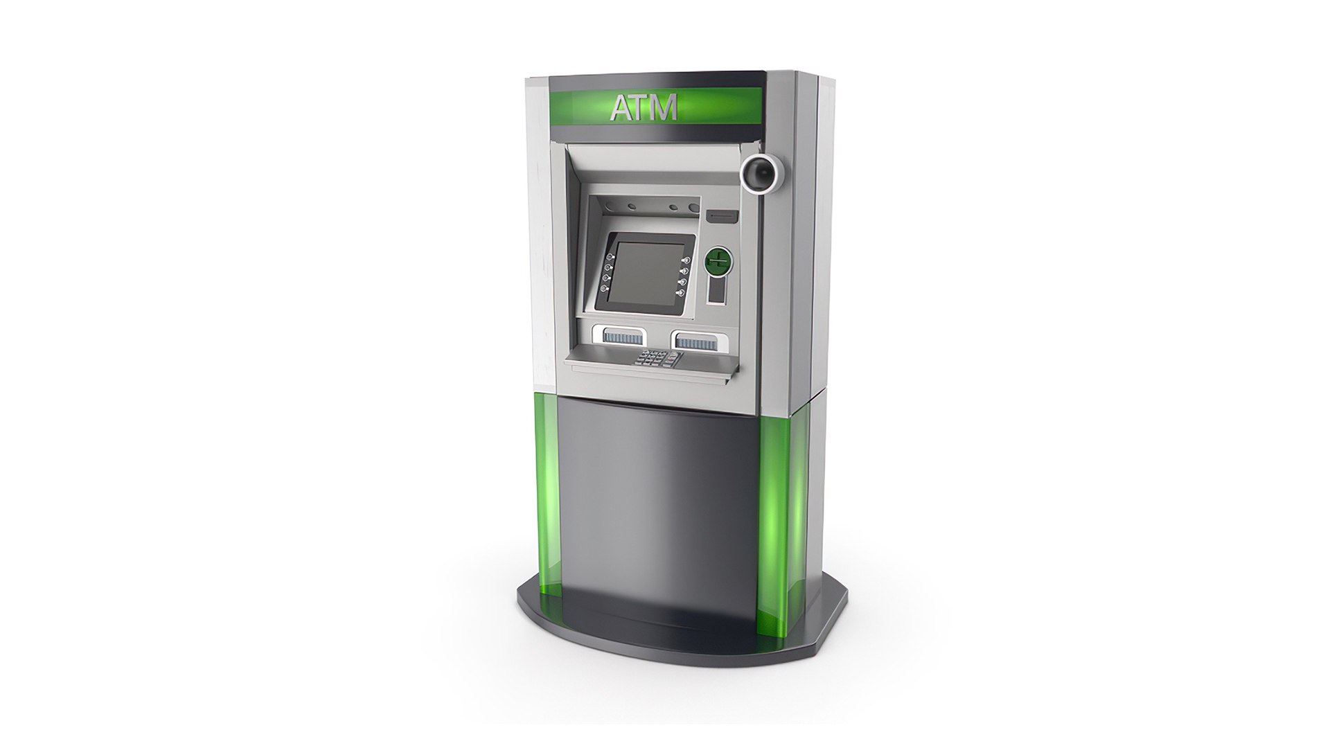 ATM Machine 3D Model - TurboSquid 2053995
