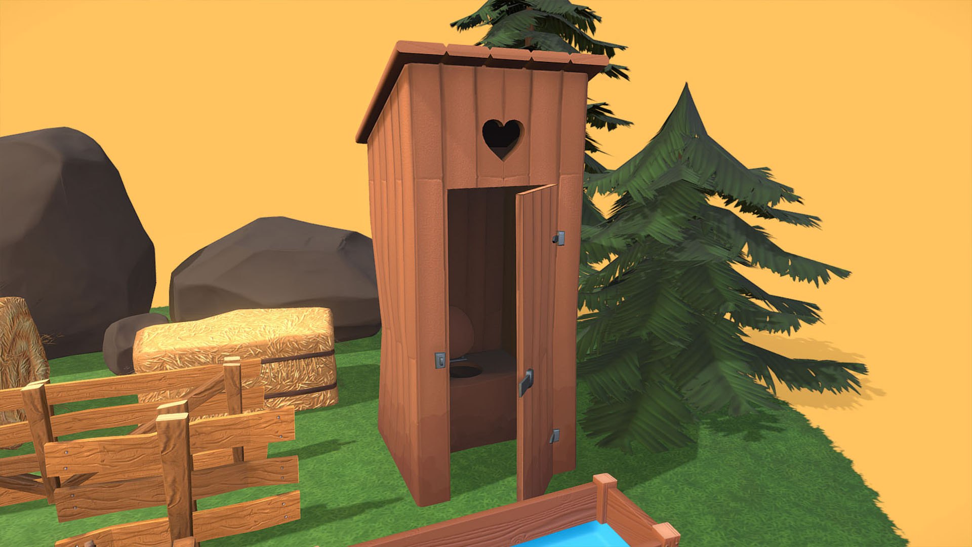 Cartoon Farm Assetpack 3D model - TurboSquid 2060512