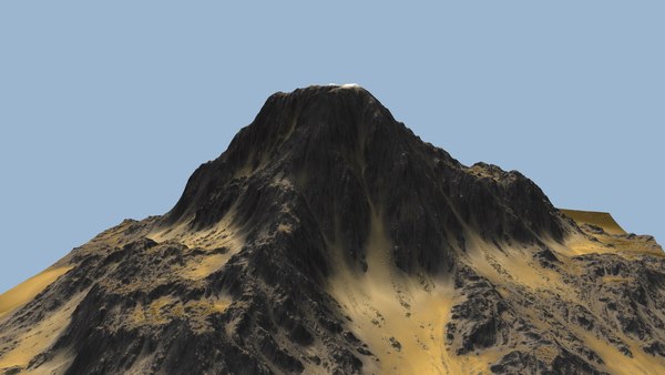 mountain mount 3d model