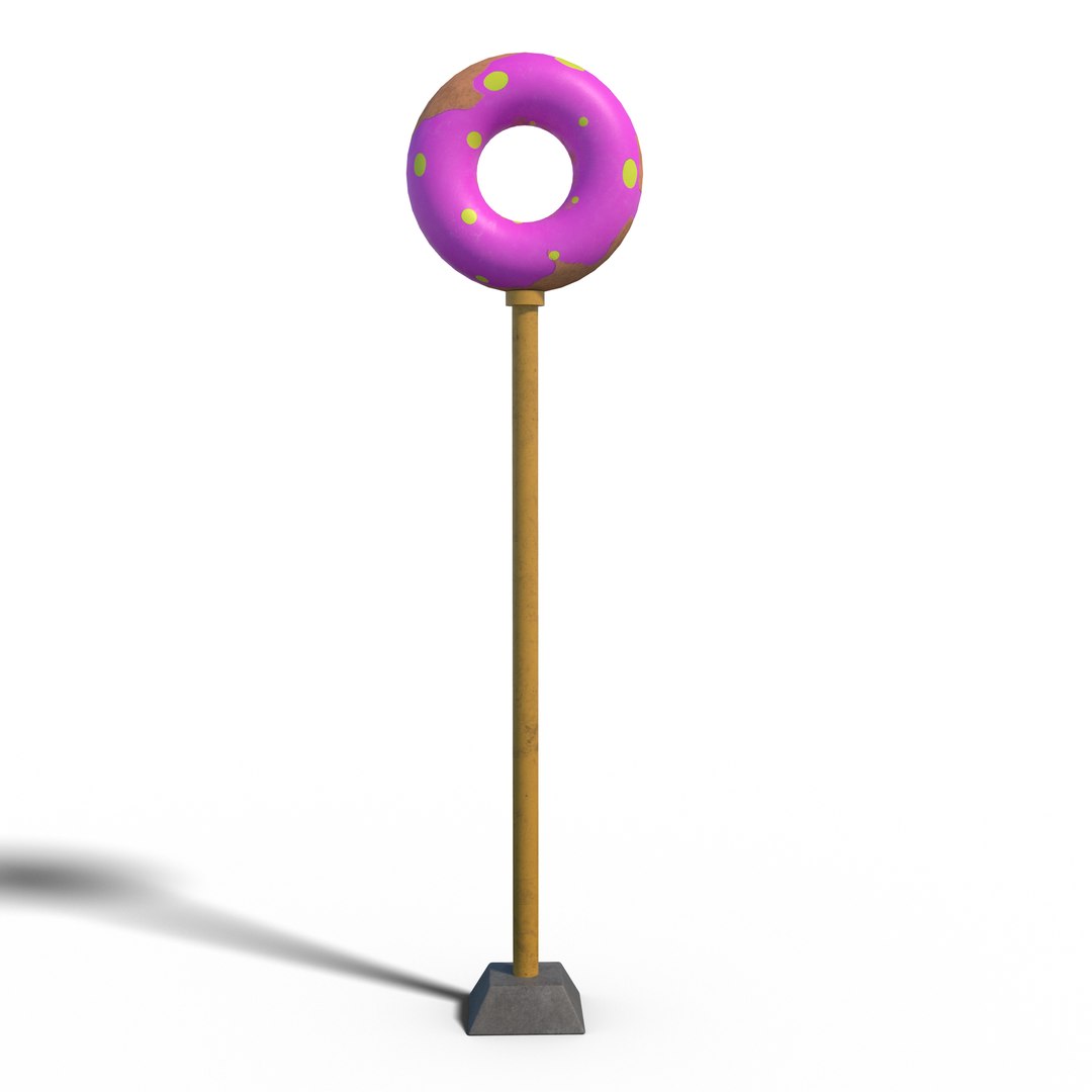 3D Donut Stand - TurboSquid 2059327