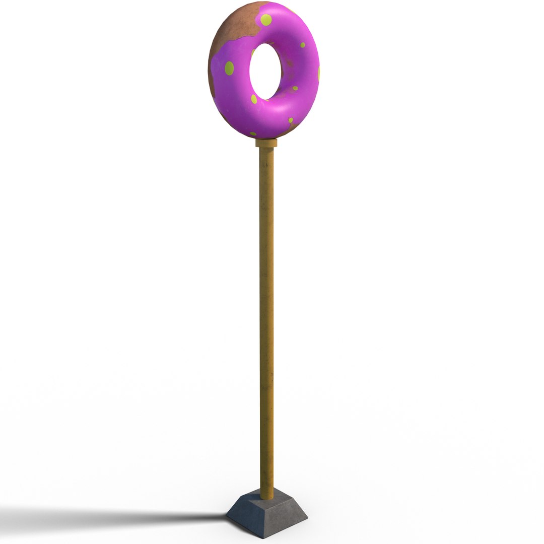 3D Donut Stand - TurboSquid 2059327