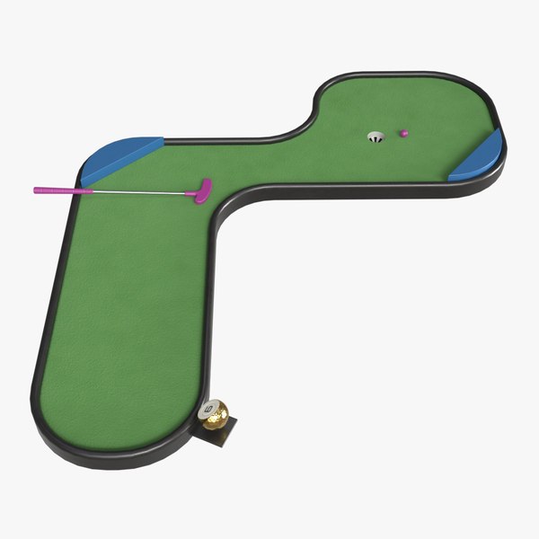 Mini Golf 3D Models for Download | TurboSquid
