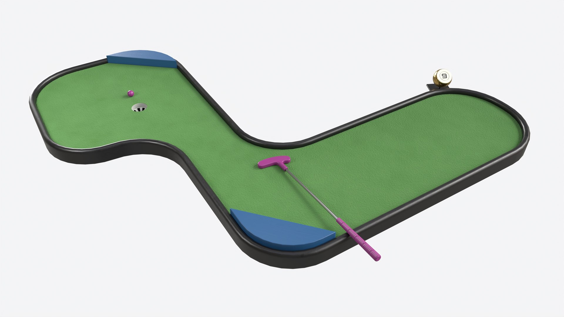 3D Miniature Golf Course 09 - TurboSquid 2114469