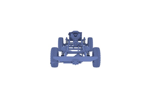 Rover range interior chassis 3D model - TurboSquid 1501178