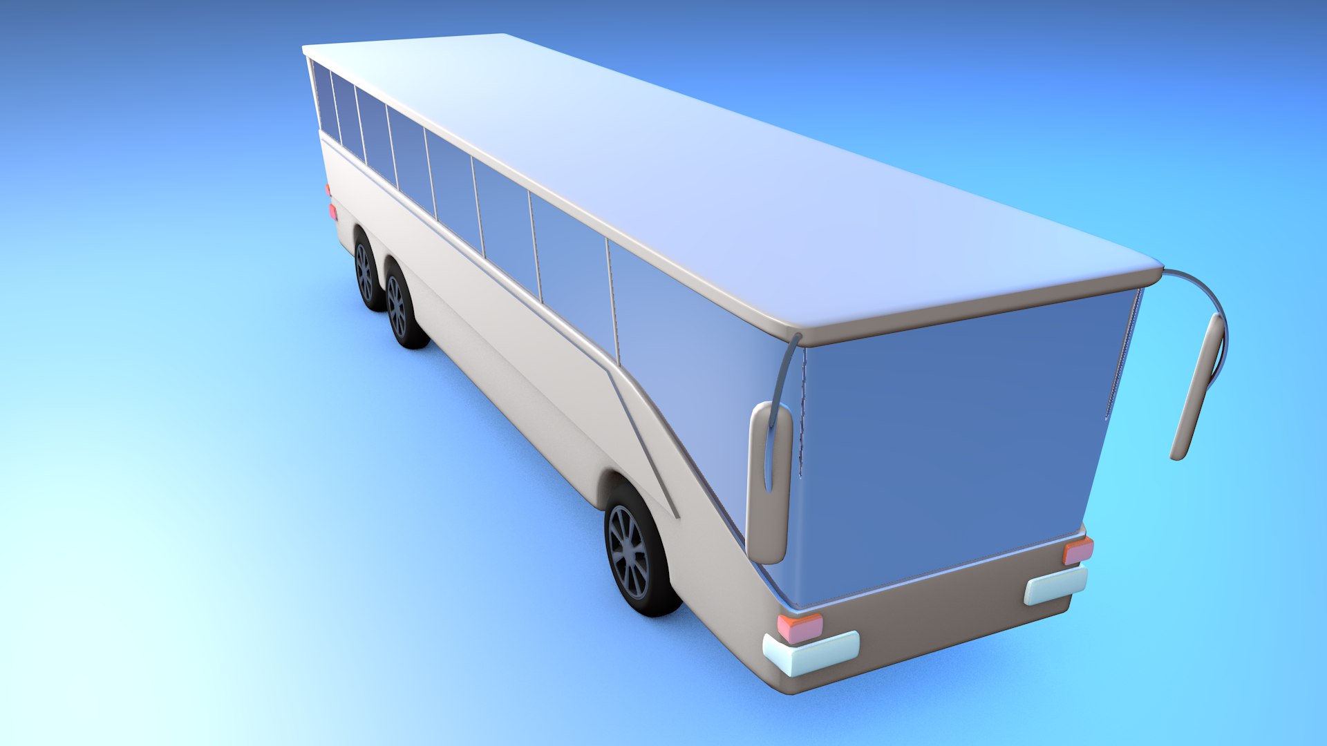 3D Bus Cartoon - TurboSquid 2044880