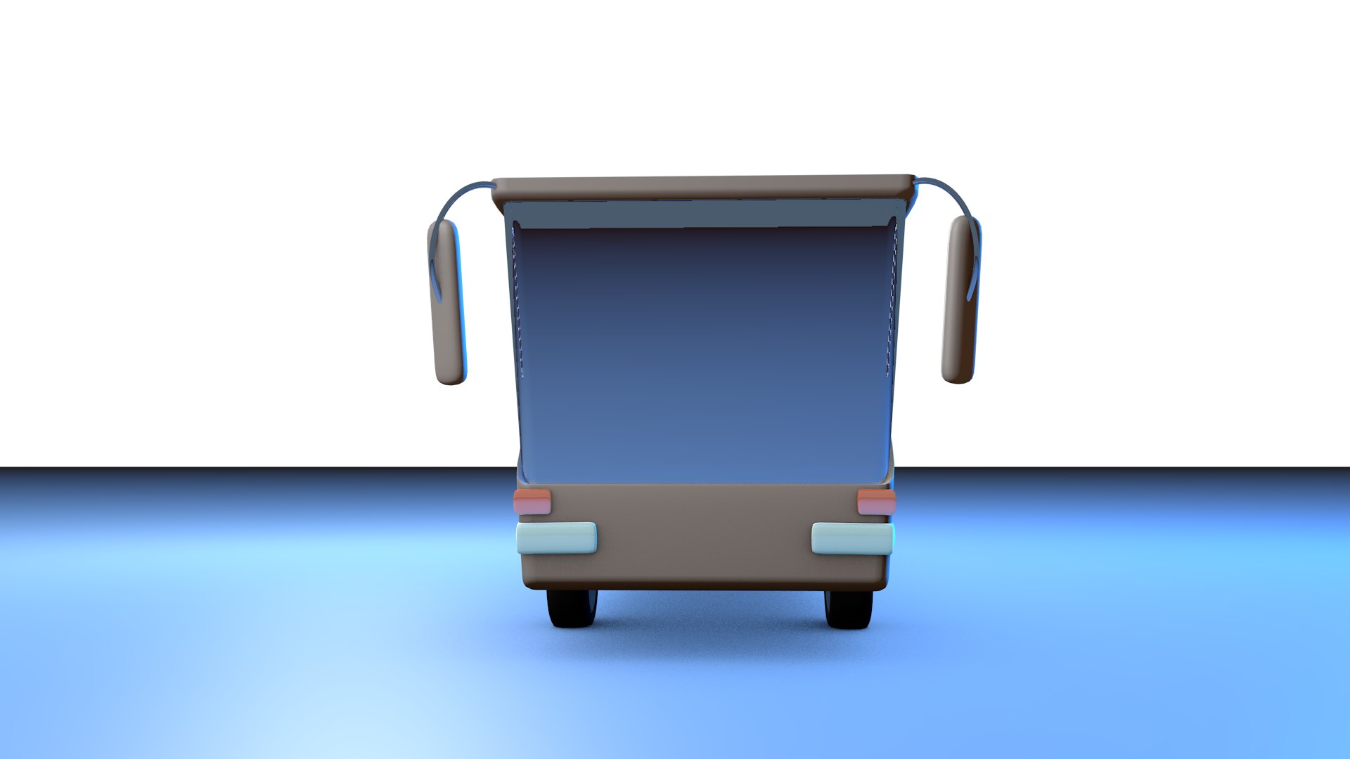 3D Bus Cartoon - TurboSquid 2044880