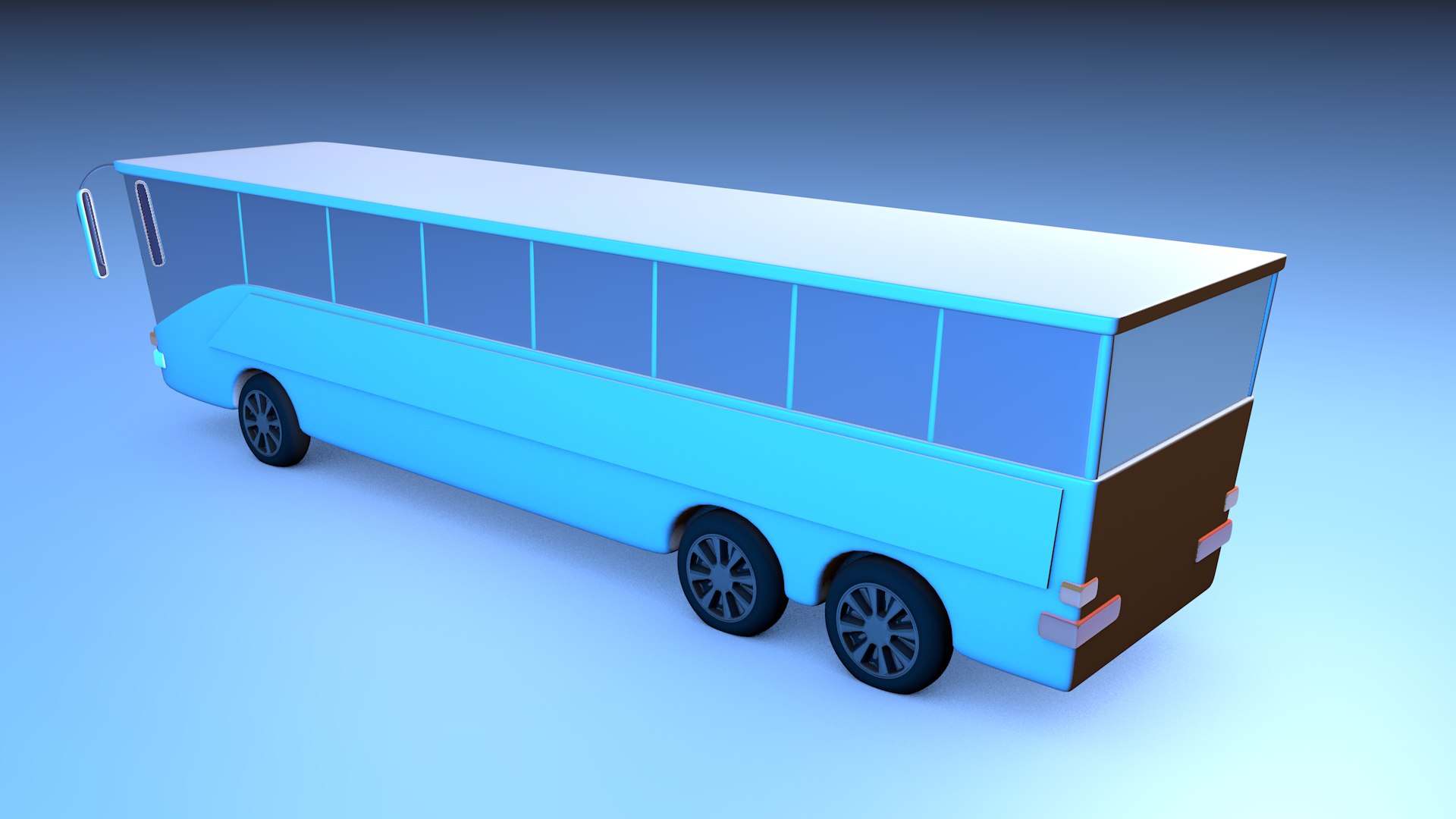 3D Bus Cartoon - TurboSquid 2044880