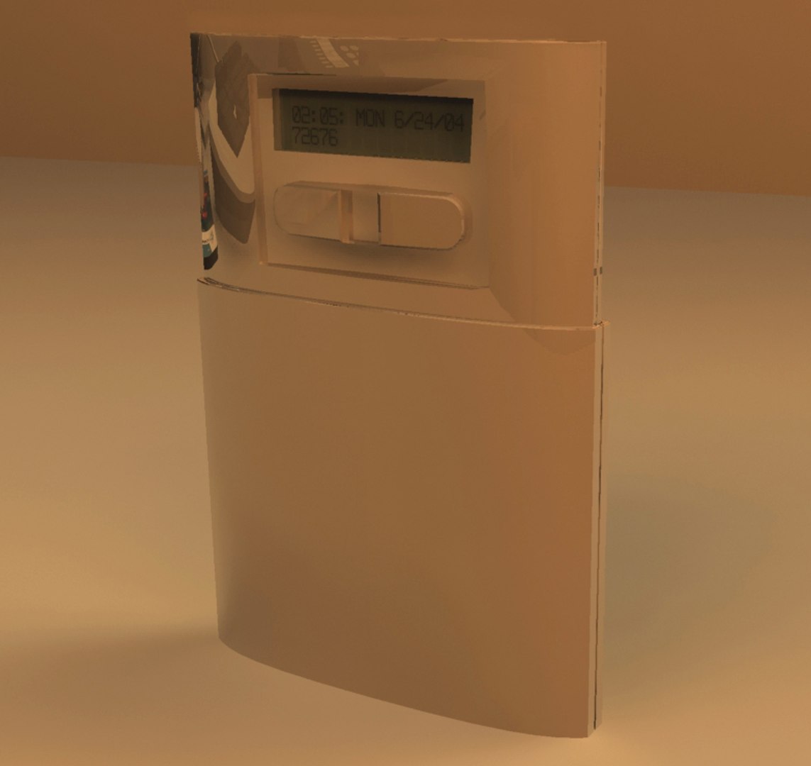 3d Model Widget Clock