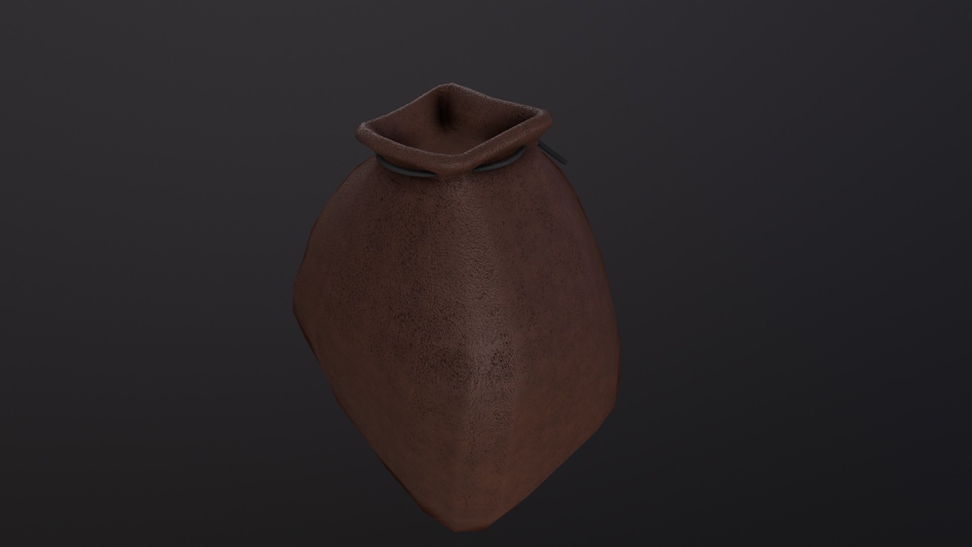 Medieval Drawstring Bag Model - TurboSquid 2115878