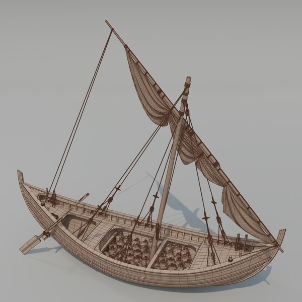 modelo 3d Barco Antiguo Yenikapi 12 - TurboSquid 1991360