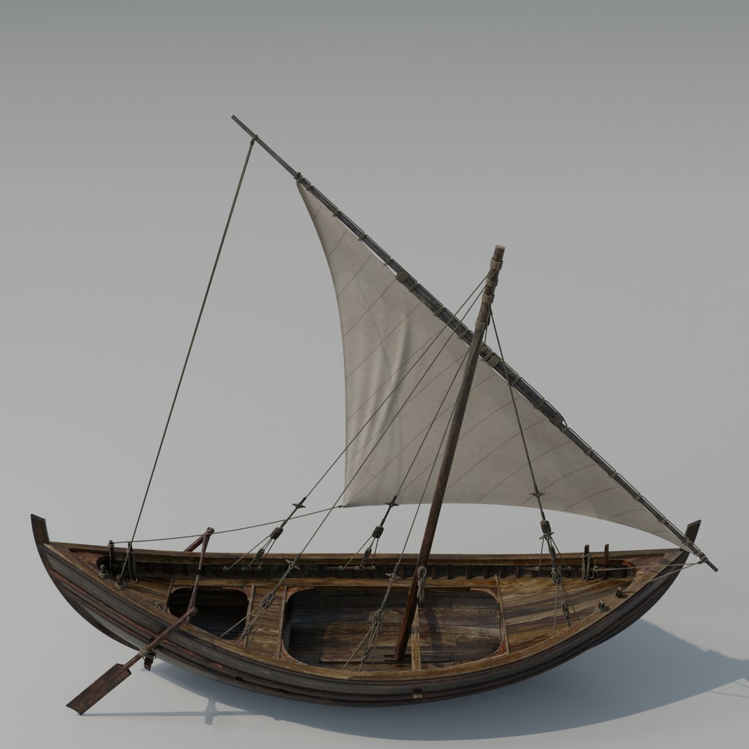 Ancient Boat Yenikapi 12 Model - TurboSquid 1991360