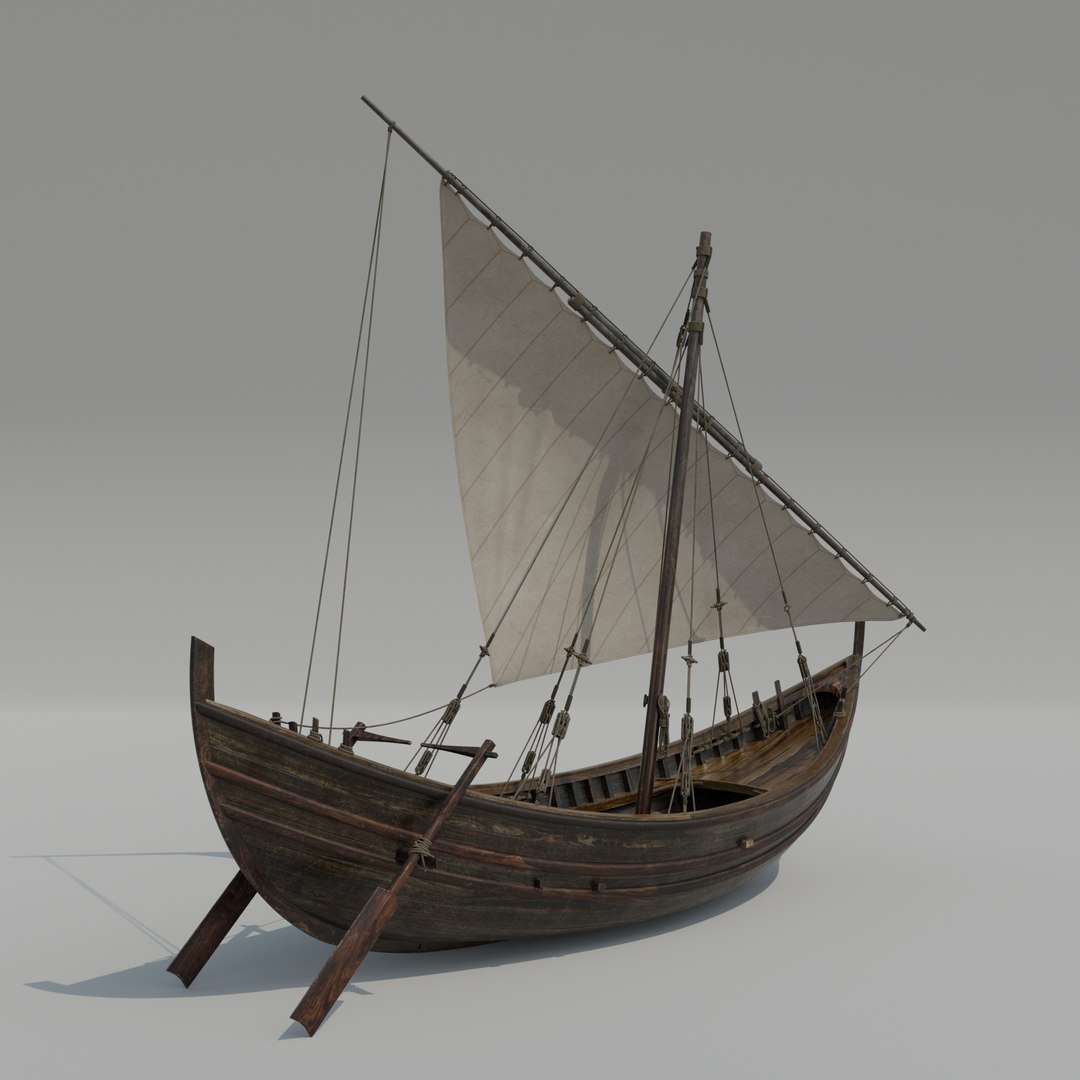 Ancient Boat Yenikapi 12 Model - TurboSquid 1991360