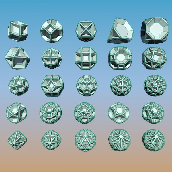 geometric shape pack 3d max