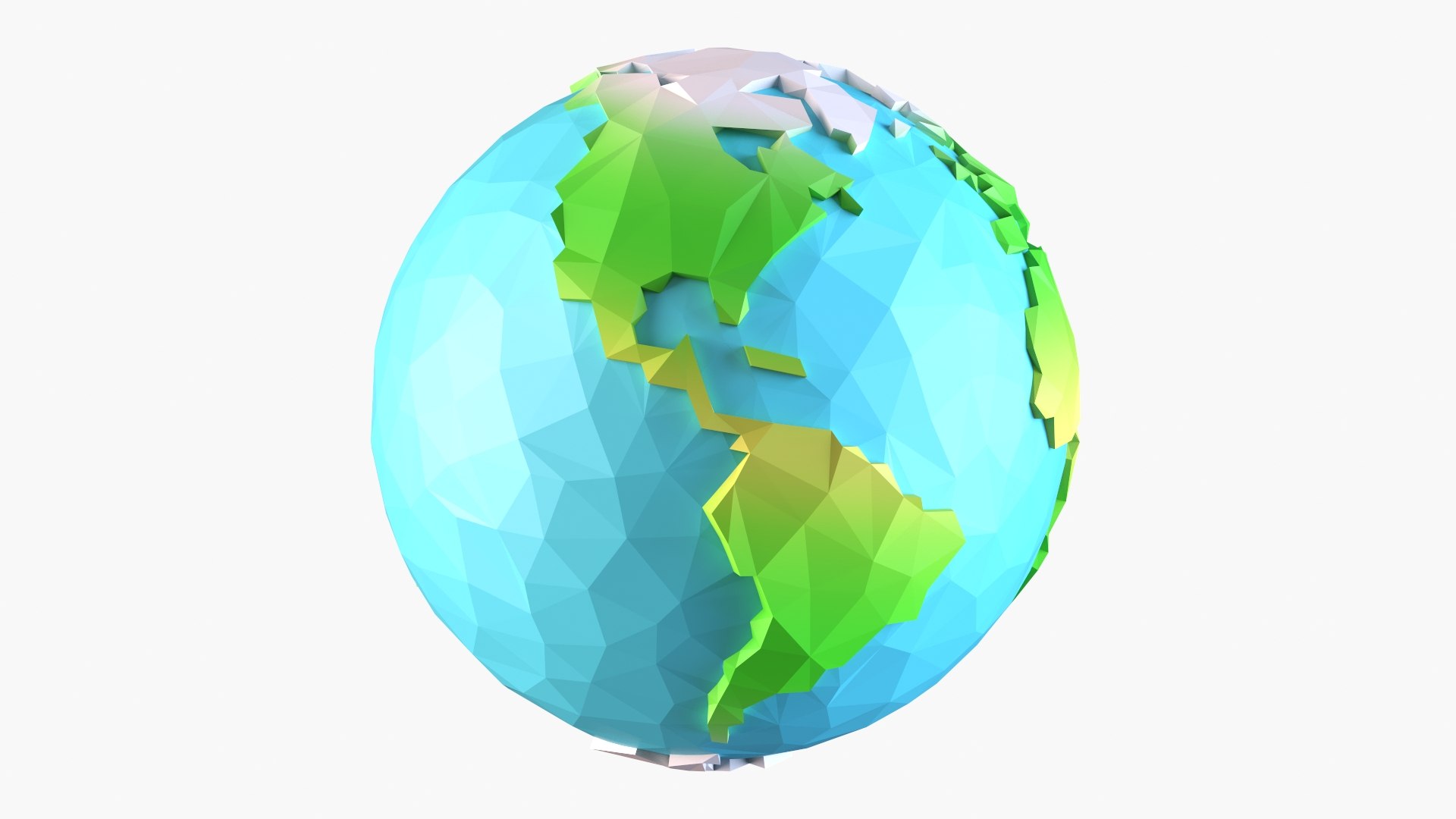 Cartoon Low Poly Earth Collection 3D Model - TurboSquid 2317968