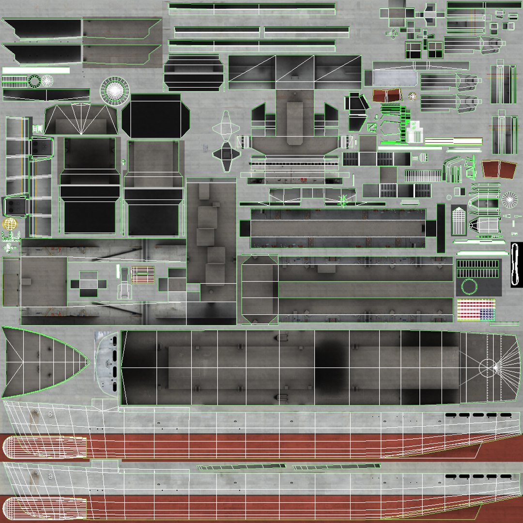 usns supply t-aoe-6 3d model