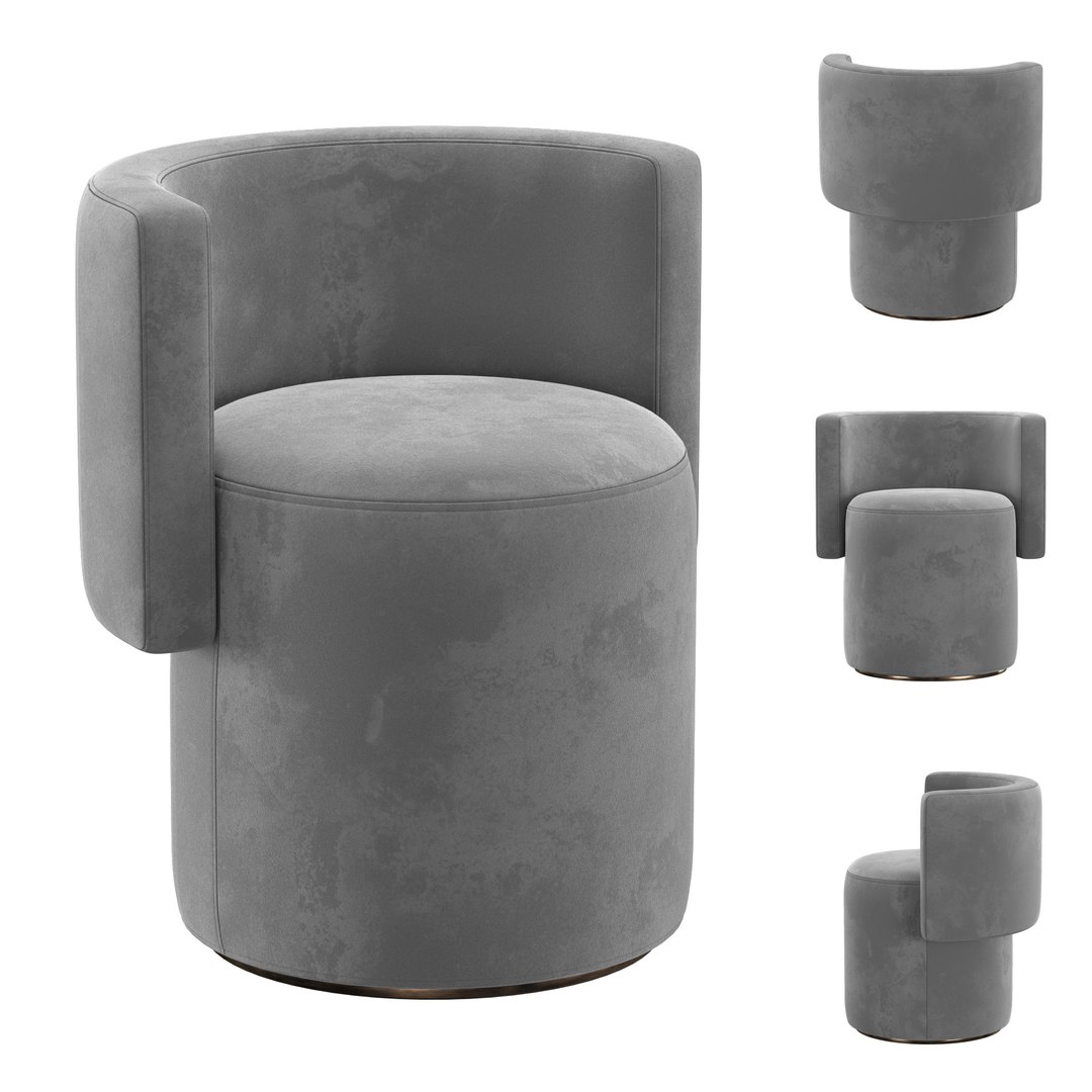 3D HUI LOUNGE CHAIR - TurboSquid 2260700