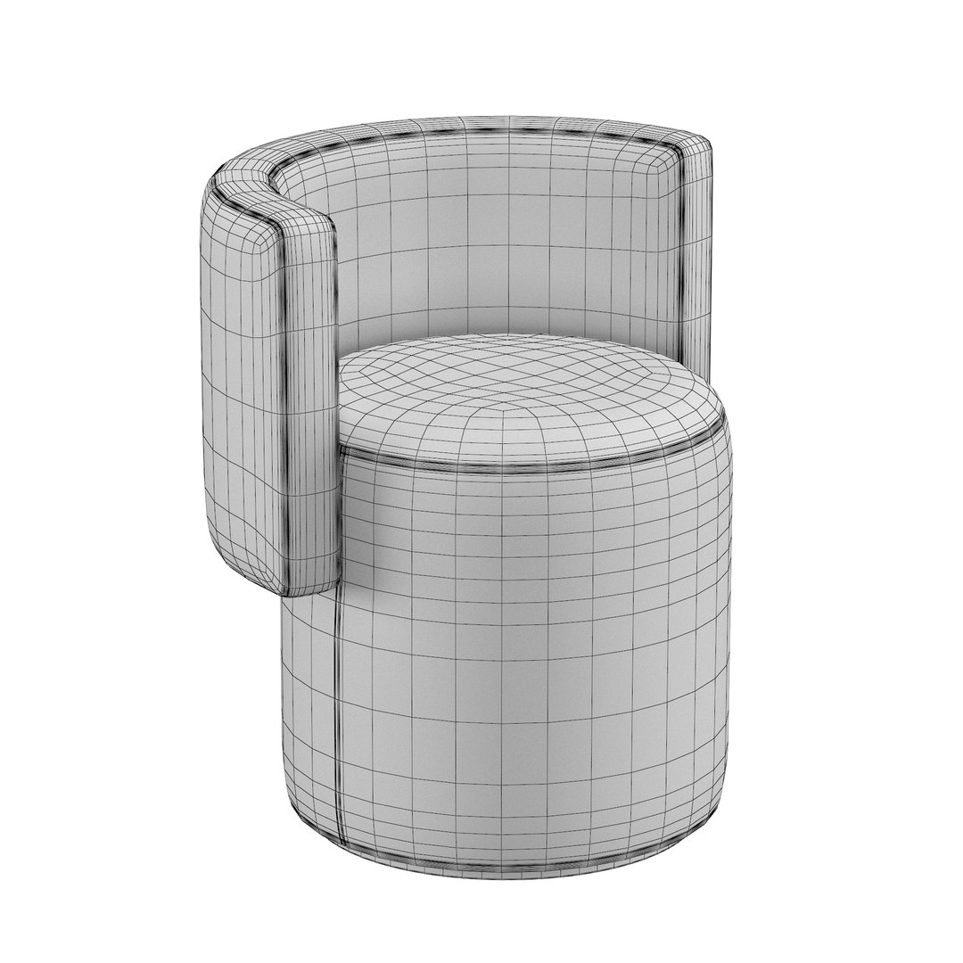 3D HUI LOUNGE CHAIR - TurboSquid 2260700