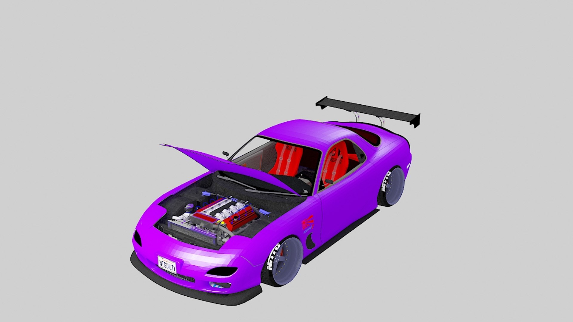 Mazda Rx7 3D Model - TurboSquid 1574749