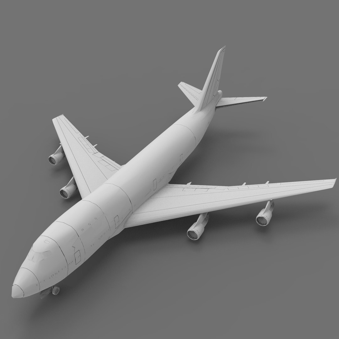3D Boeing 747 Jumbo Jet Air Plane model - TurboSquid 2082035