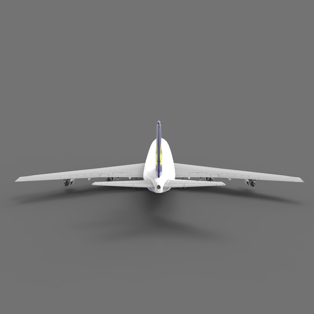 3D Boeing 747 Jumbo Jet Air Plane model - TurboSquid 2082035