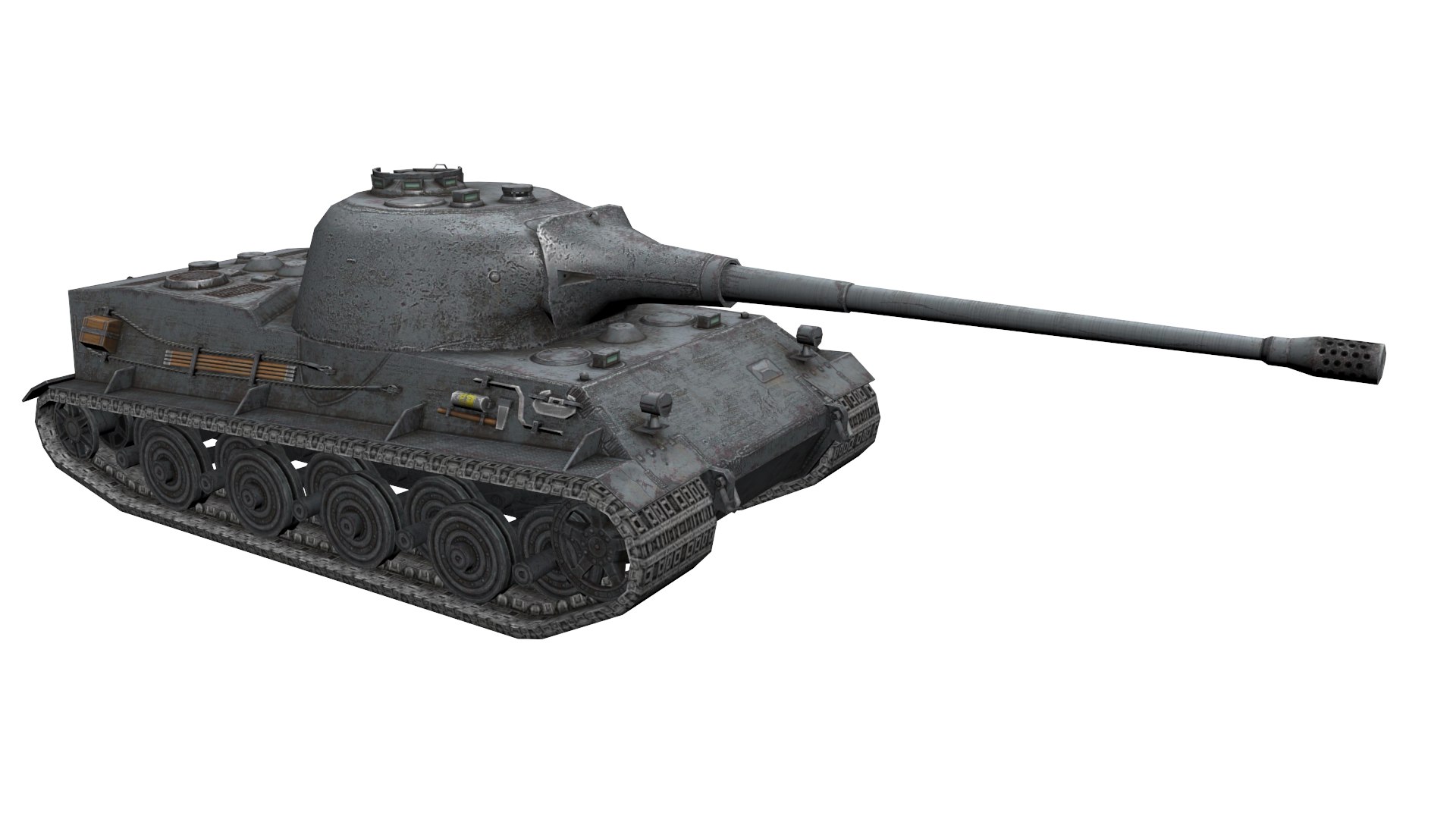 3D WWII Germany Lowe Heavy Tank Low Poly Model - TurboSquid 2216552