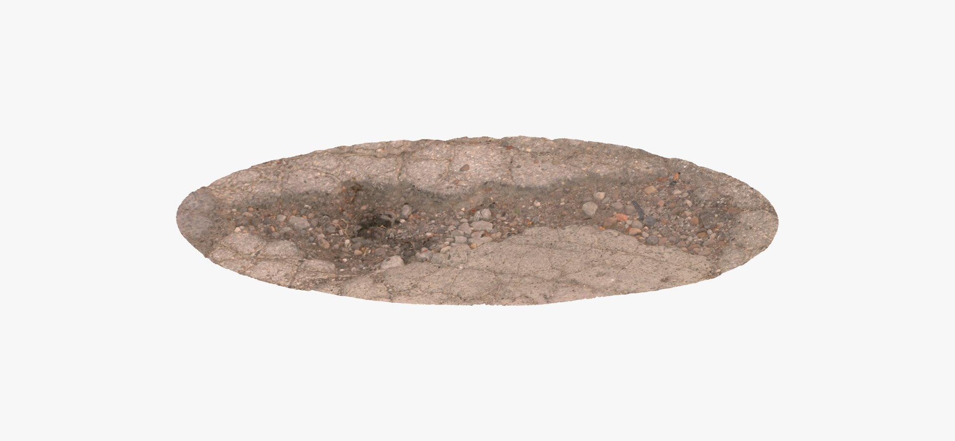 Pothole 02 RAW Scan 3D Model - TurboSquid 1957042