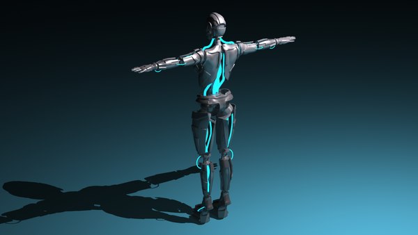 modelo 3d Robot hembra gratis - TurboSquid 707421