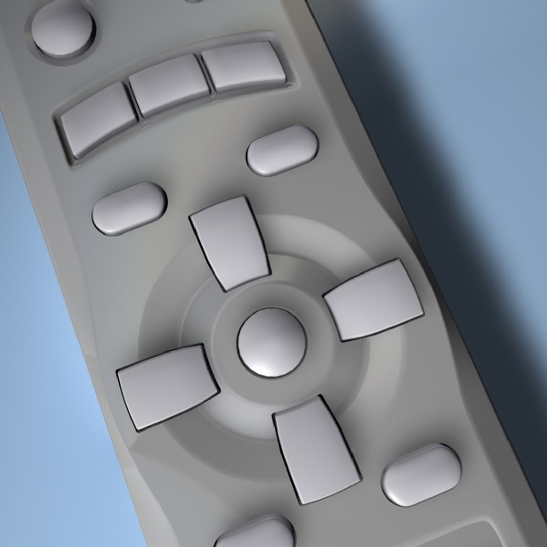 remote control 3d model