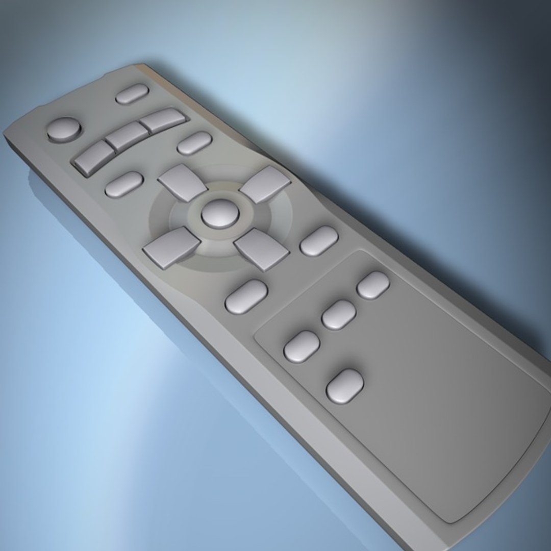 remote control 3d model