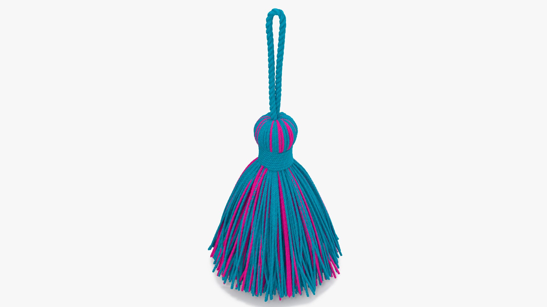 3D Wool Tassel Multicolor - TurboSquid 2177595