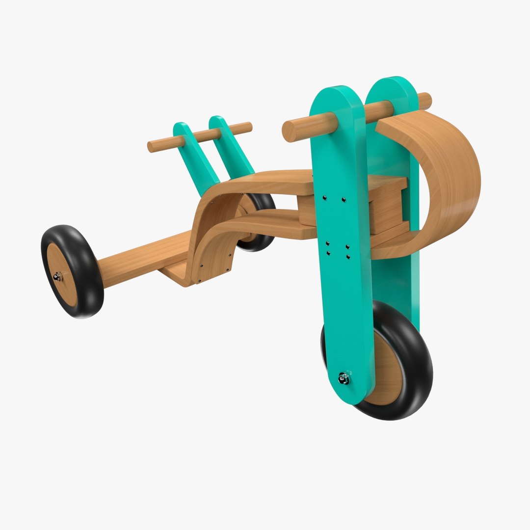 3ds tricycle collada dae