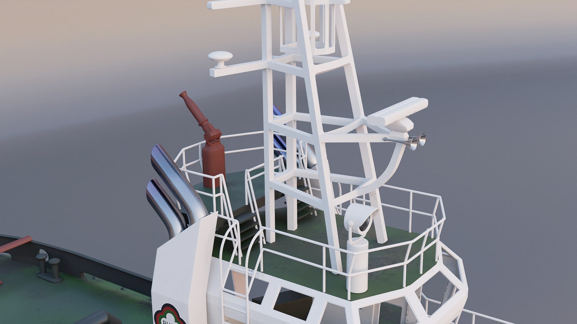 Tugboat PBR 3D Model - TurboSquid 2263783