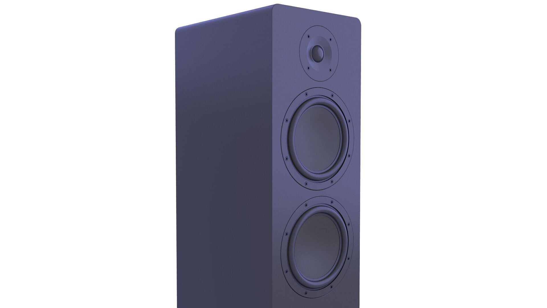 3-way Floor Speaker 59 3D - TurboSquid 2257343
