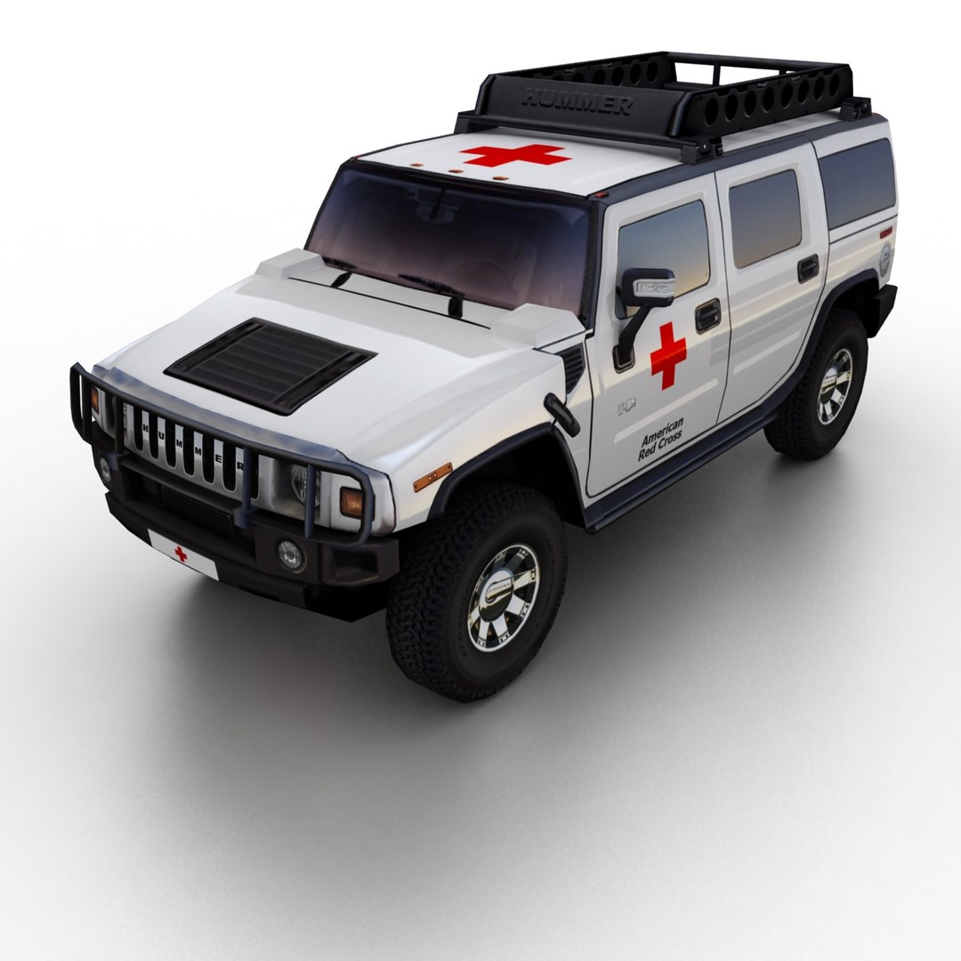 3d Hummer H2 Suv 2006 Model