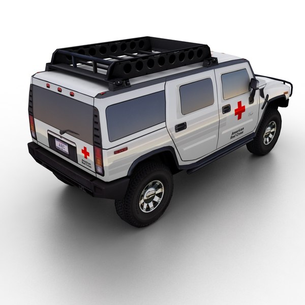 3d hummer h2 suv 2006 model