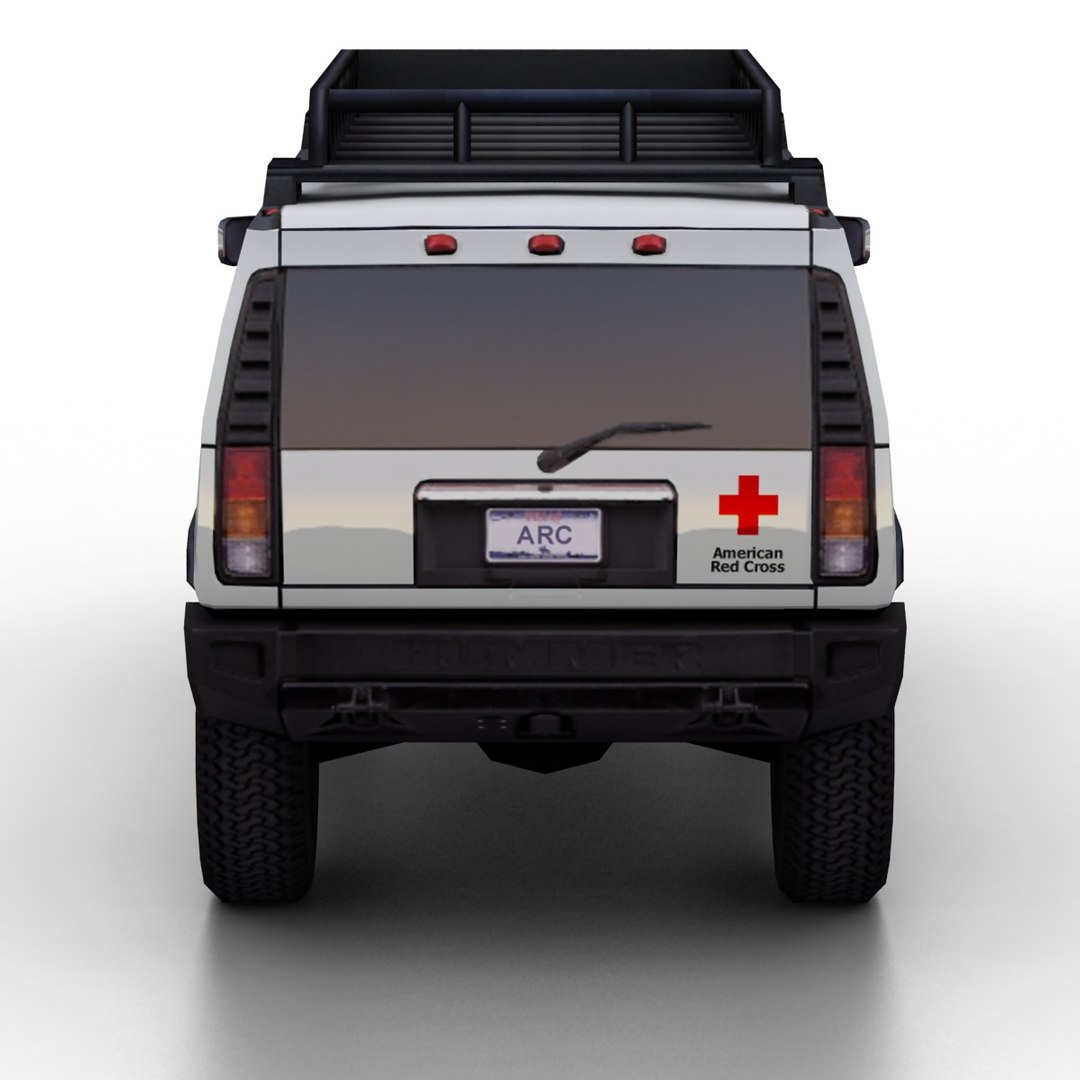 3d Hummer H2 Suv 2006 Model