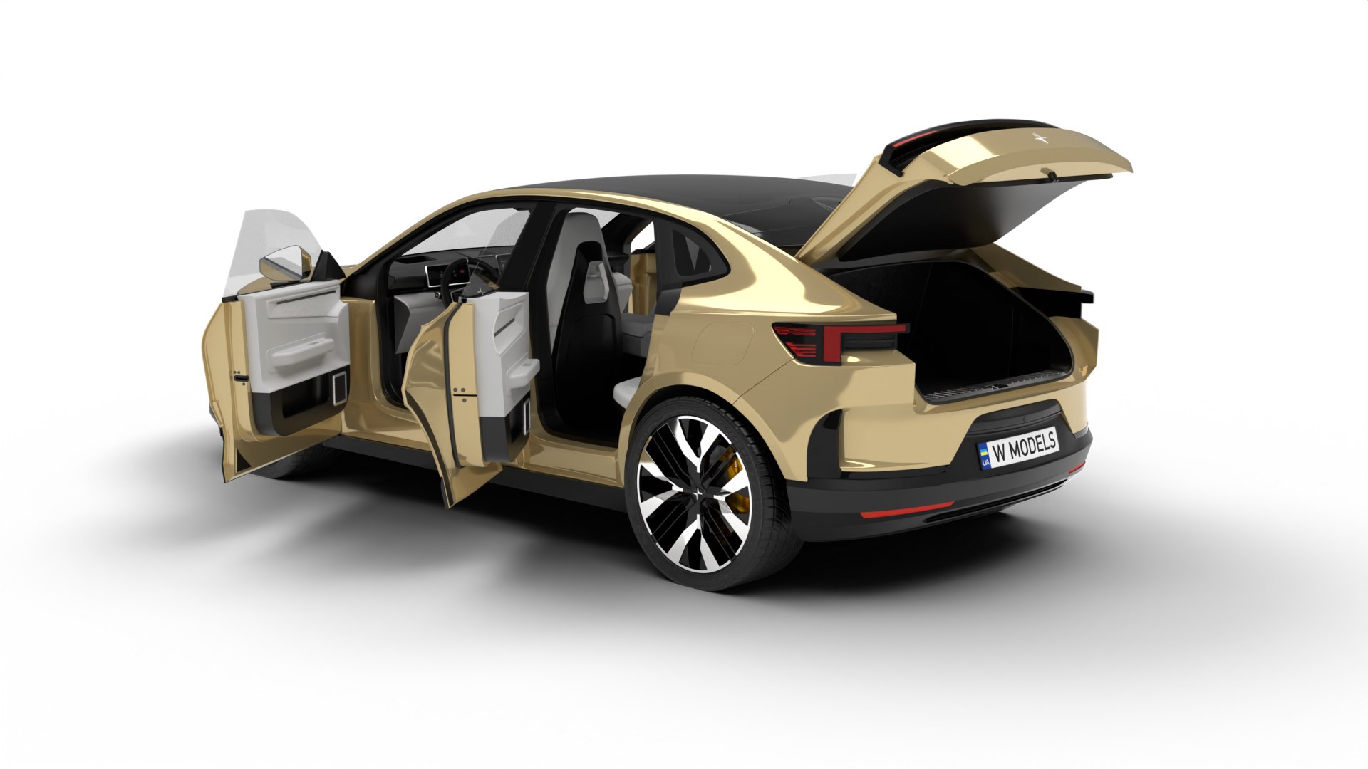 Polestar 4 2024 3d Model 3D Model - TurboSquid 2330959