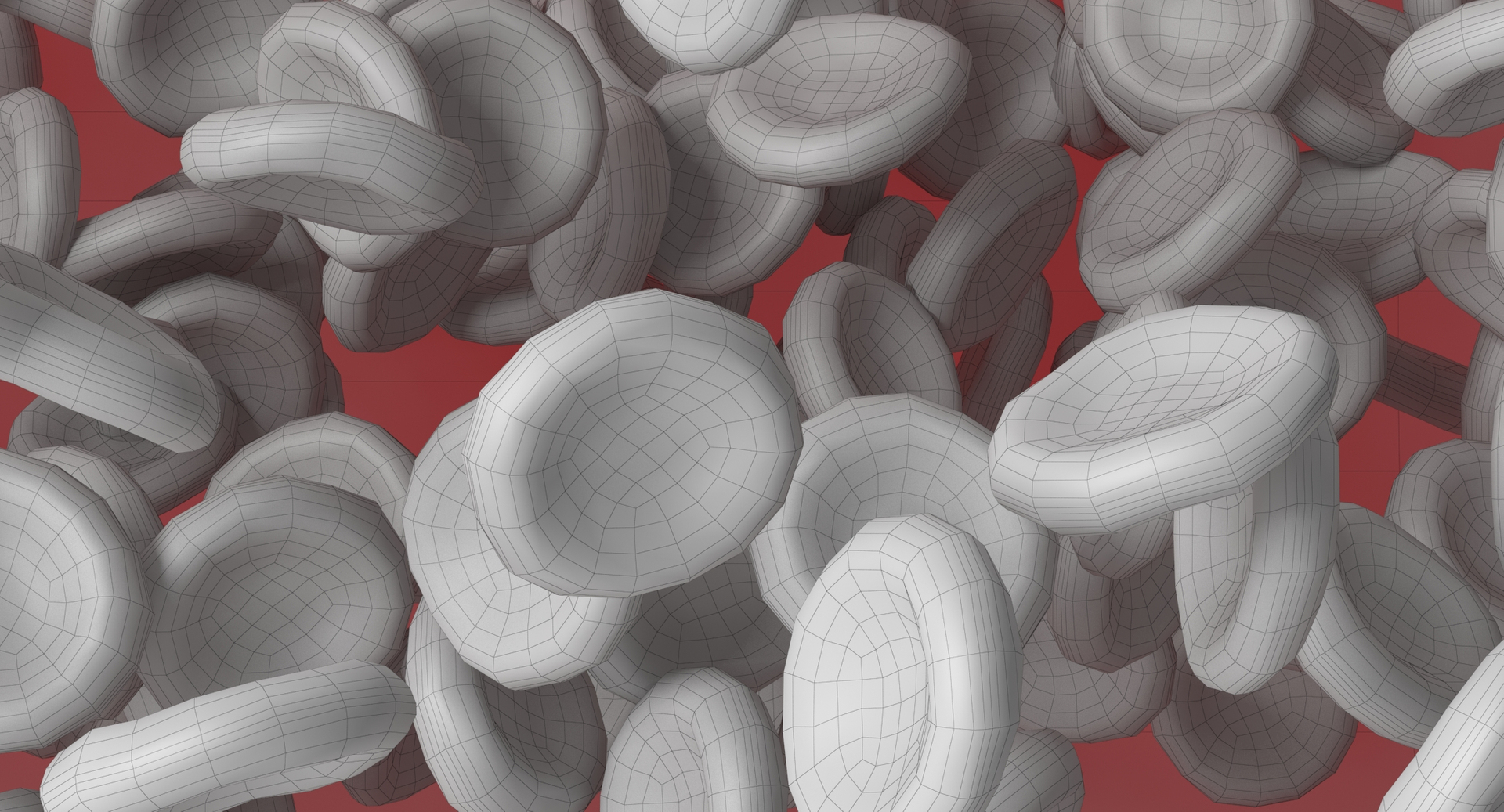 3D Red Blood Cells Model - TurboSquid 1334525