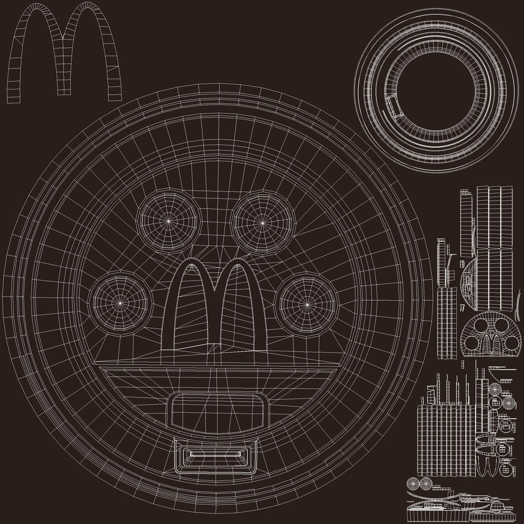 3D Detailed Mc Cup Lid - TurboSquid 2005445